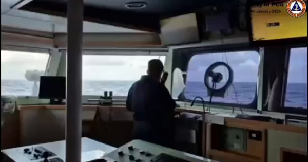 PCG shadow China Coast Guard ship inside territorial waters near ...